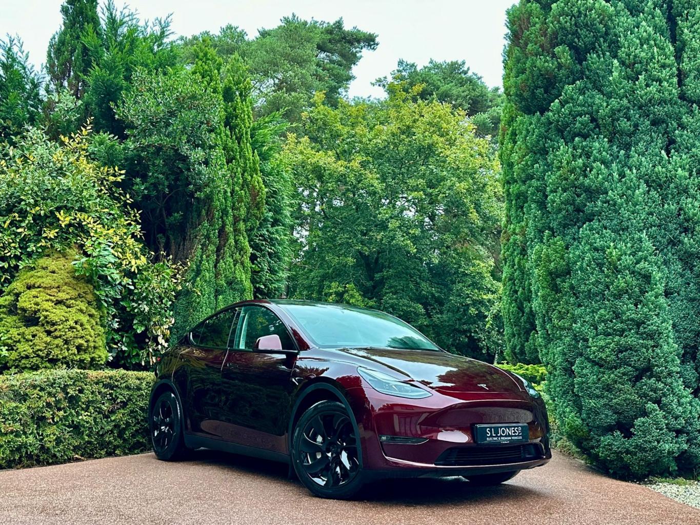 Tesla Model Y Long Range, 19in Dark Gemini Wheels, Full Self Driving ...